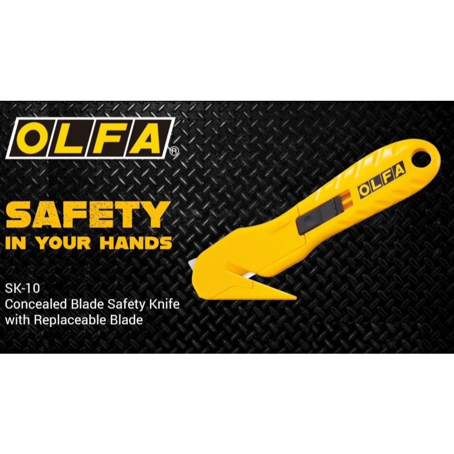 OLFA SK-10 Concealed Blade Safety Knife with Replaceable Blade | Shopee Malaysia