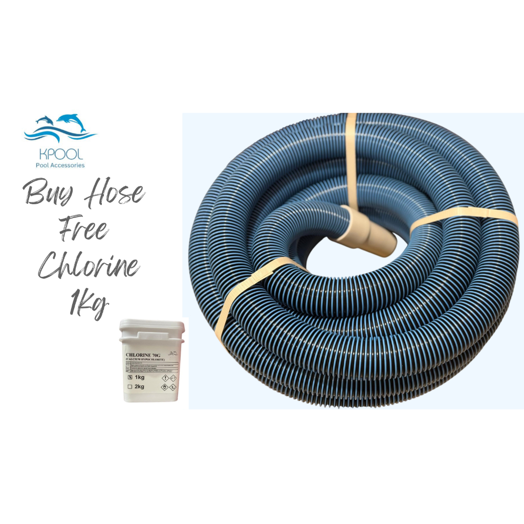 KPool Swimming Pool Vacuum Hose 9m (30ft) / 15m (50ft) with FREE ...
