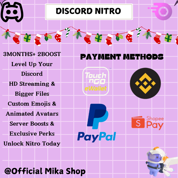3-Month Discord Nitro + 2 Server Boosts Combo 🔥 | Ultimate Deal ...