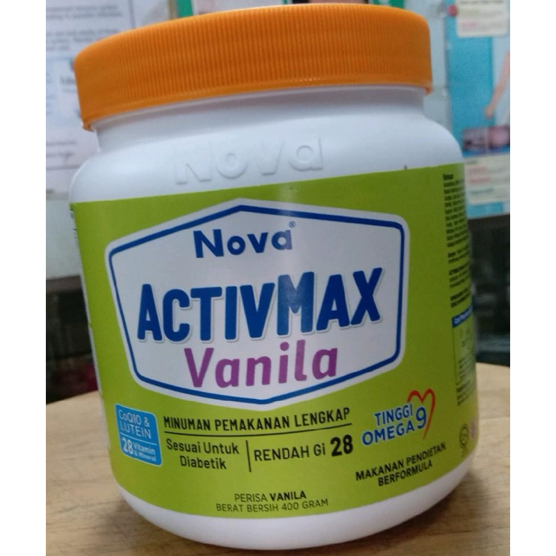 NOVA ACTIMAX Vanilla/ Hi-MCT/ Optimum plus 400G | Shopee Malaysia