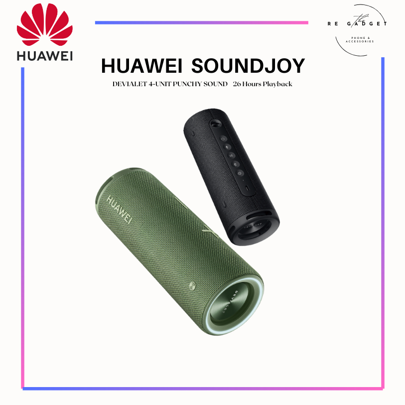 HUAWEI Sound Joy Speaker | Devialet 4-unit Punch Sound | Shake Stereo ...