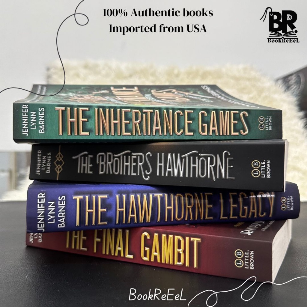 [100 Original] Inheritance Games Hawthrone Legacy Brothers Hawthorne Final Gambit Jennifer