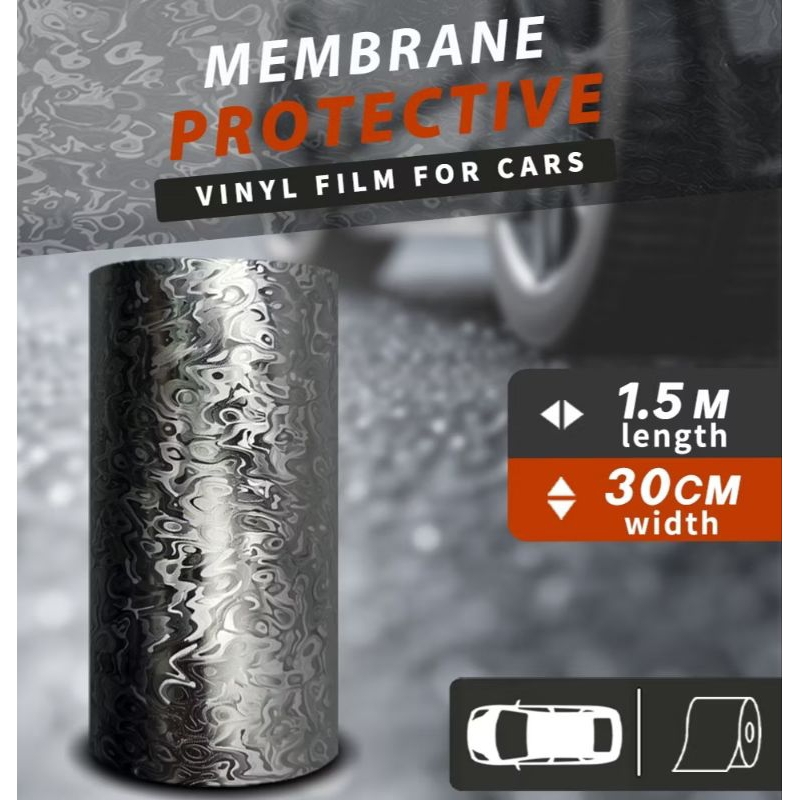 Decal Diamond Dimensional PET Forged Carbon Fiber Car Wrap StickerFilm ...