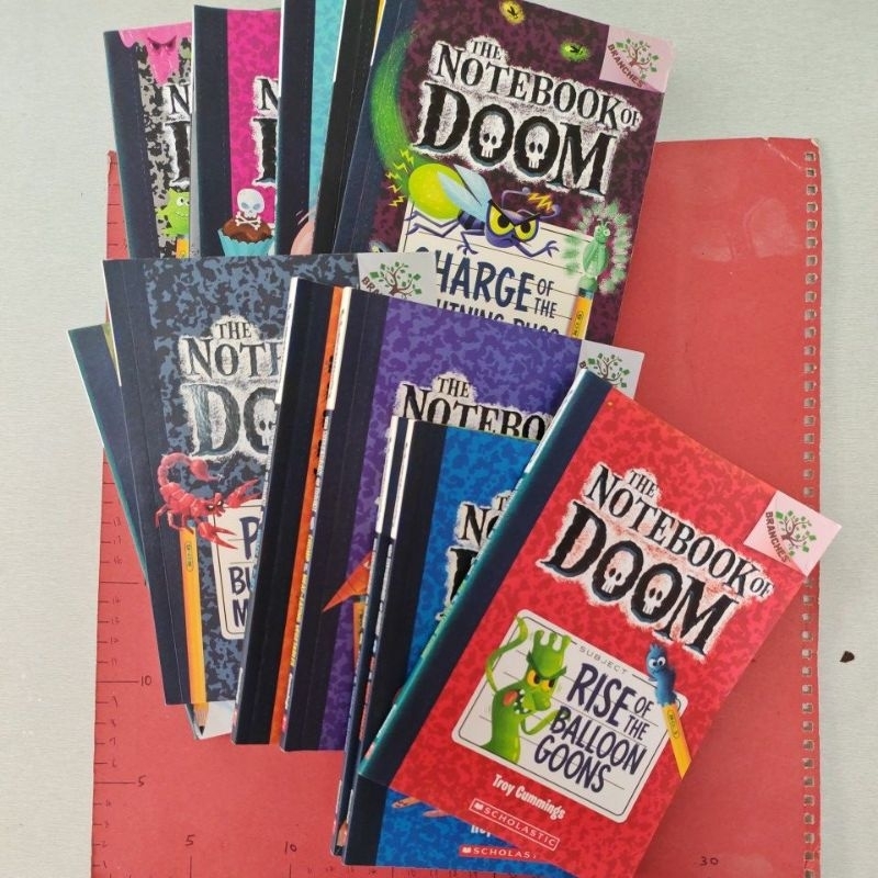 used. DEC21-16C The Notebook of Doom from Scholastic. sale | Shopee ...
