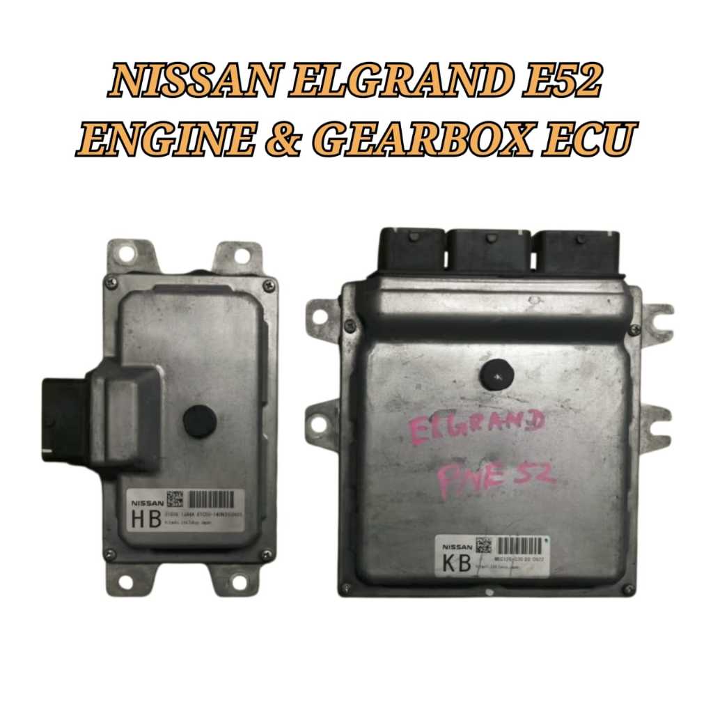 Engine / Gearbox ECU / Computer Box Nissan Elgrand E52 11-17 Engine ...