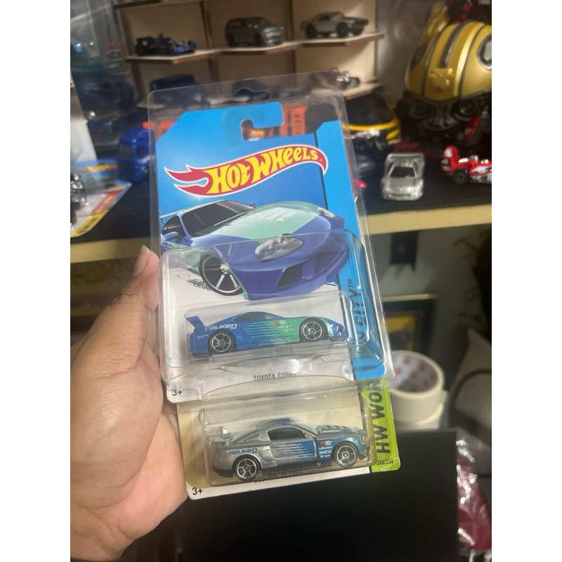 Hot wheels Toyota Supra Card combo 2 car | Shopee Malaysia