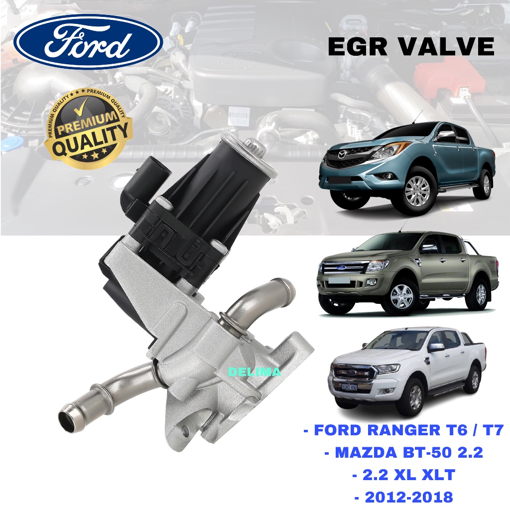 FORD RANGER T6 T7 MAZDA BT-50 2.2 3.2 EGR VALVE | Shopee Malaysia