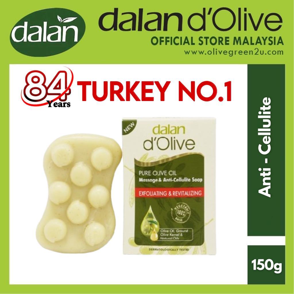 Dalan d'Olive Pure Olive Oil Massage & Anti-Cellulite Soap 150g ...