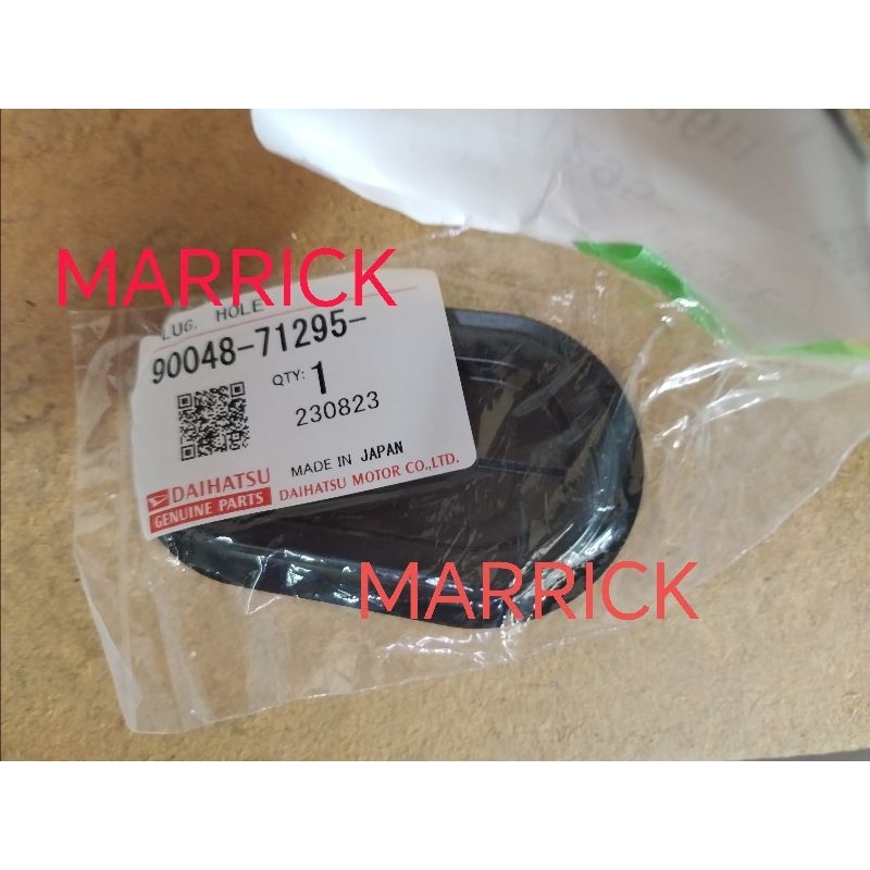 Perodua Bezza Axia Ativa Viva spare tyre cap plug hole Genuine Daihatsu ...