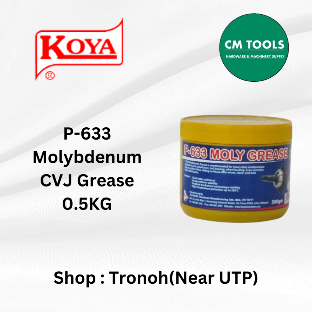 KOYA P-633 Molybdenum CVJ Grease 0.5KG / P-633 Grease | Shopee Malaysia