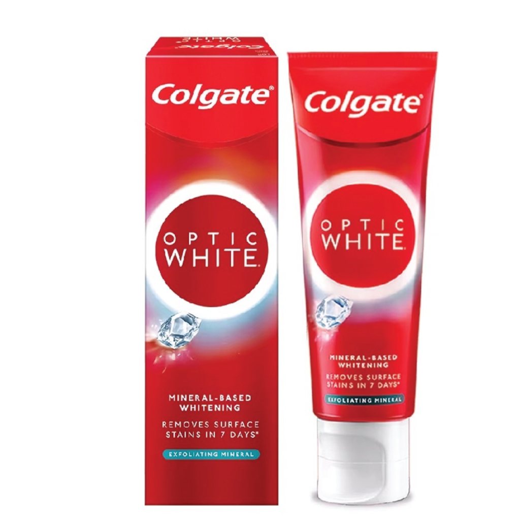 Colgate Optic White Plus Shine Anticavity Fluoride Toothpaste (100g ...