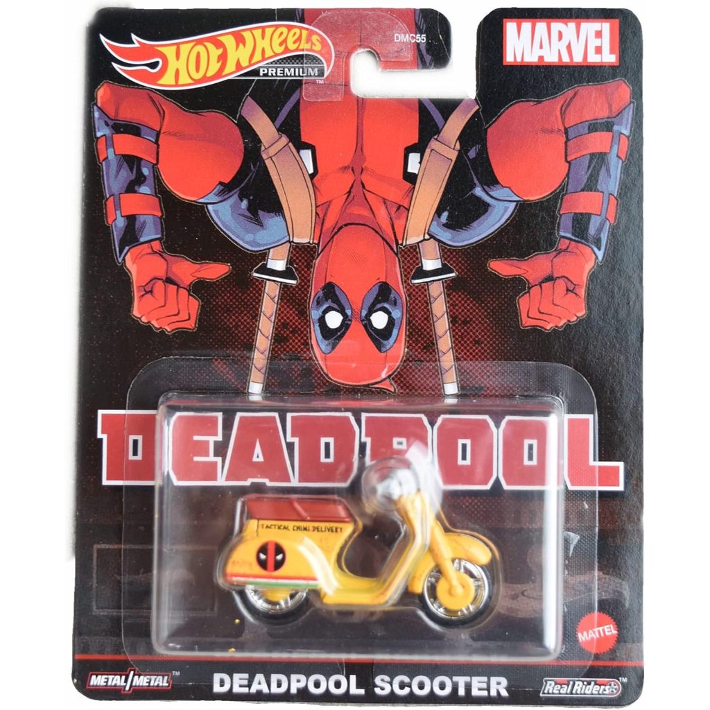 Hot Wheels Deadpool Scooter | Deadpool | Pop Culture | Shopee Malaysia