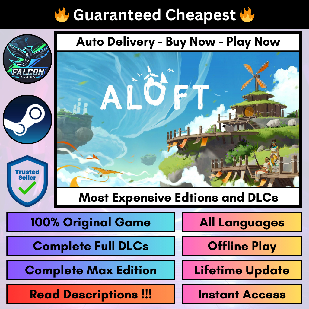 Aloft Steam [Auto Delivery] [Full DLC] [Steam Offline] Falcon Gaming PC ...