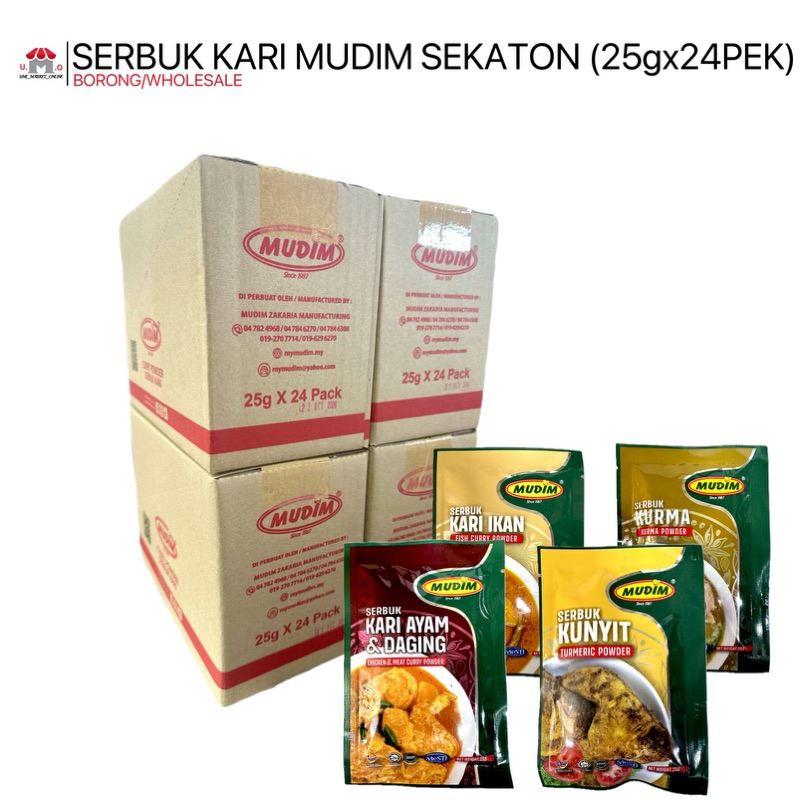SERBUK KARI MUDIM SEKATON (25Gx24PEK) | Shopee Malaysia