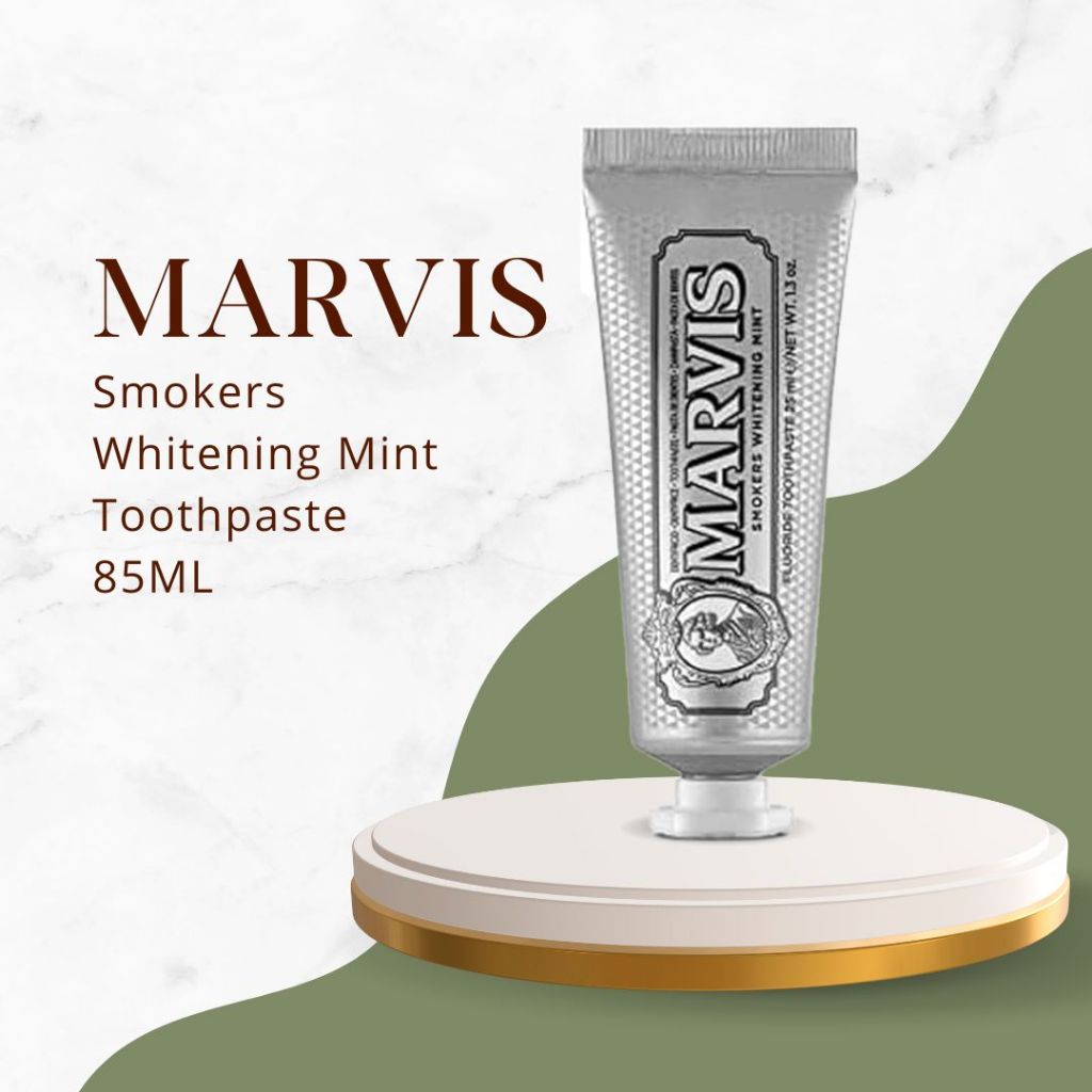 Marvis Smokers Whitening Mint Toothpaste 85ml | Shopee Malaysia
