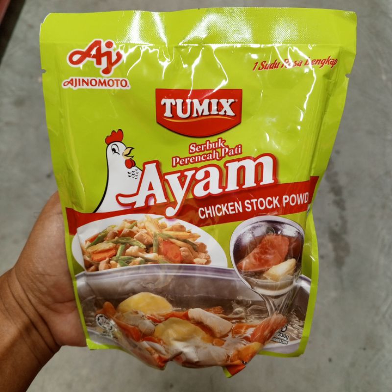 Ajinomoto Tumix Sebuk Perencah Pati Ayam Chicken Stock Powder 330g | Shopee Malaysia