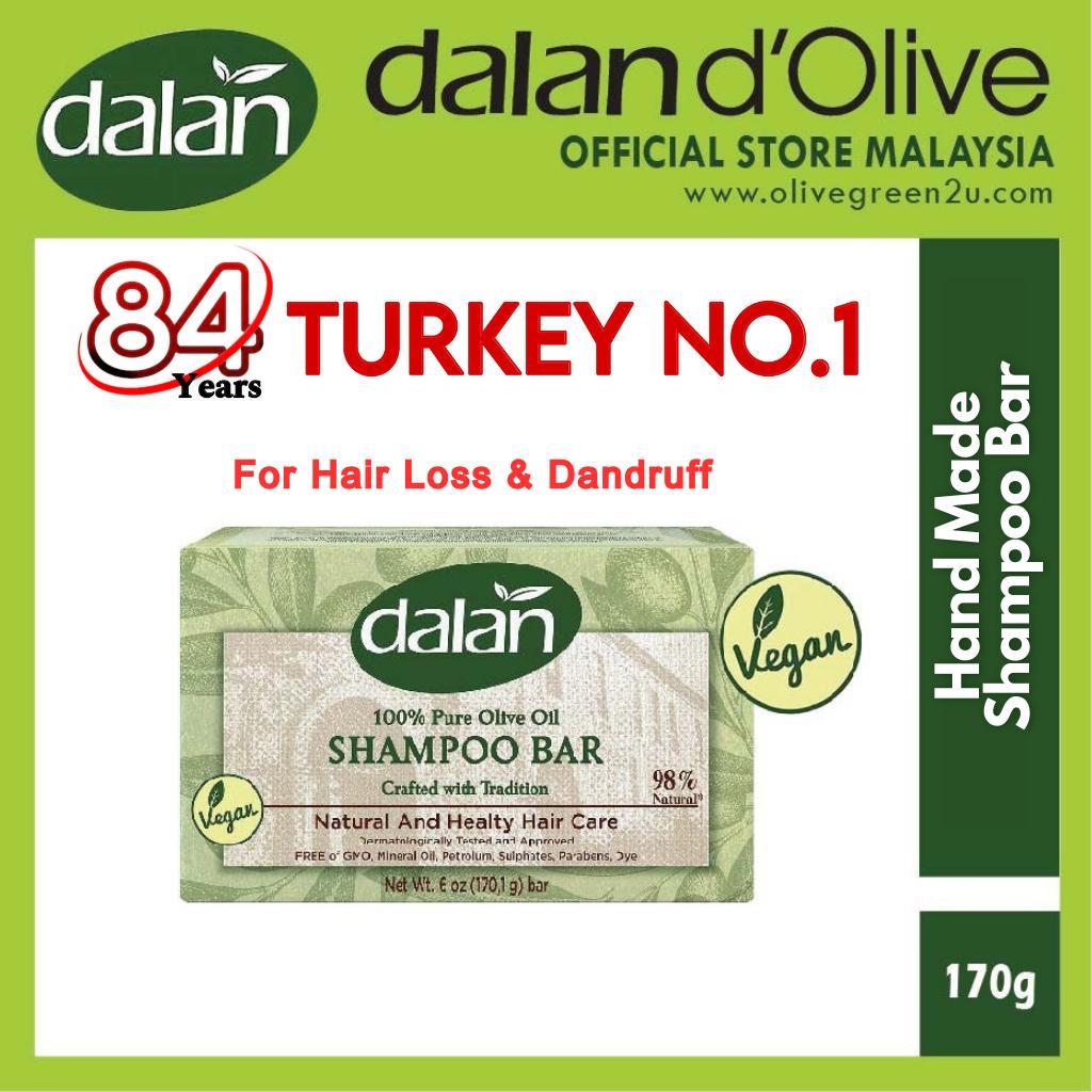 Dalan Hand Made 100% Pure Olive Oil Shampoo Bar 170g | Shopee Malaysia