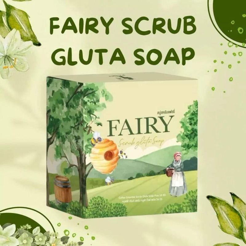 [100% ORIGINAL HQ] FAIRY SABUN SCRUB GLUTA TEH HIJAU | Shopee Malaysia