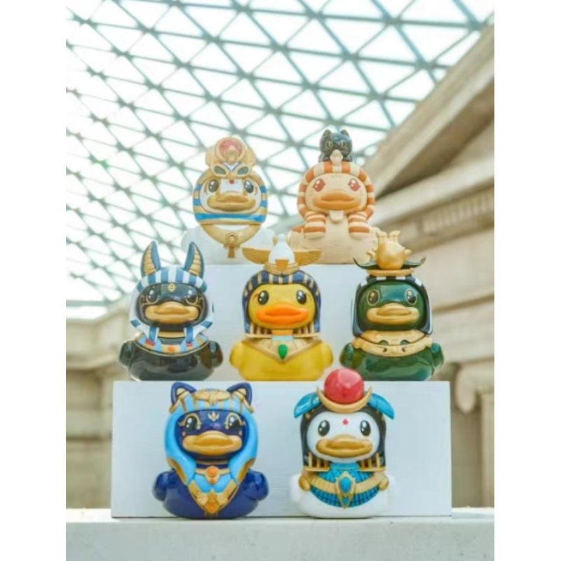 (Preorder)Egypt Mystery B duck Blind Box 6 in 1 (预购)埃及鸭子神秘风盲盒B duck(6 ...