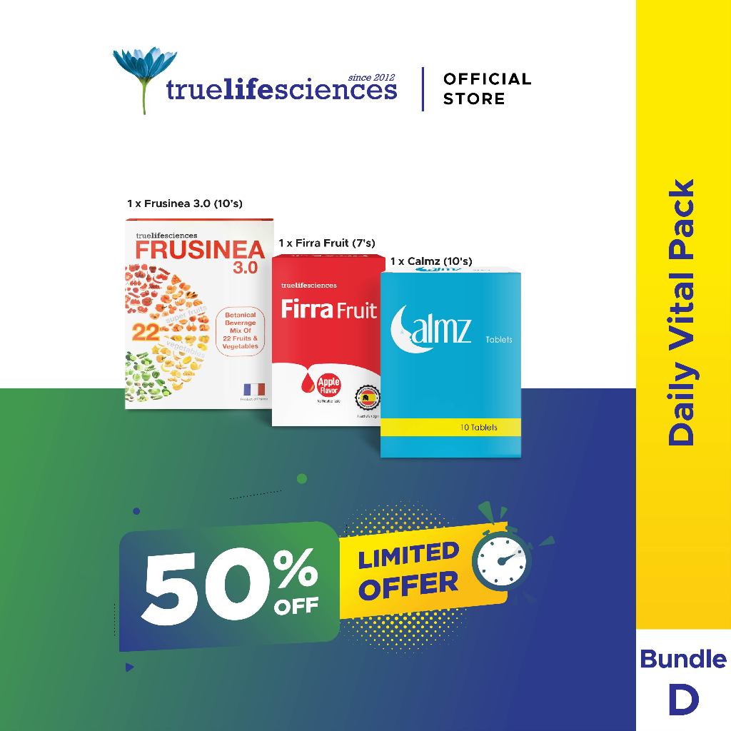 [EXP 2025] Truelifesciences Daily Vital Pack | Immune Booster | Iron ...