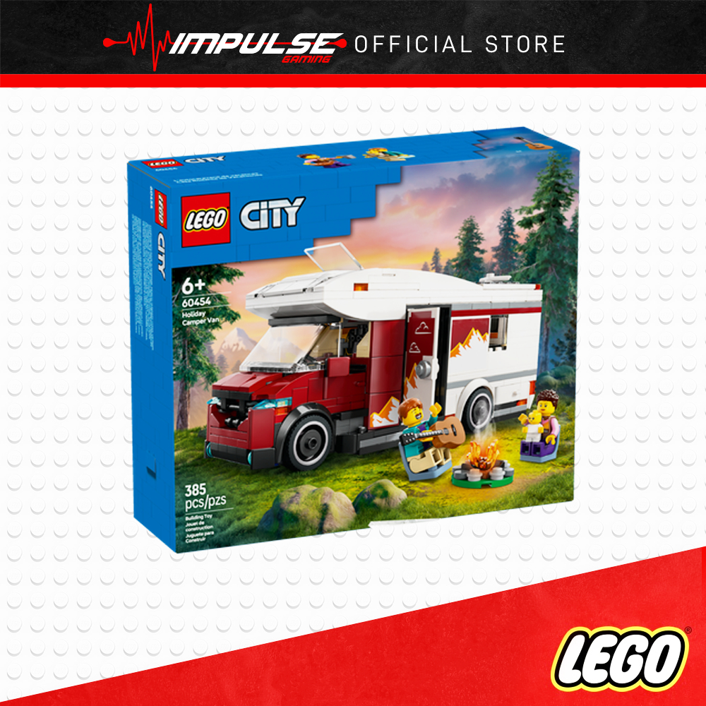LEGO 60454 City Great Vehicles Holiday Adventure Camper Van | Shopee ...