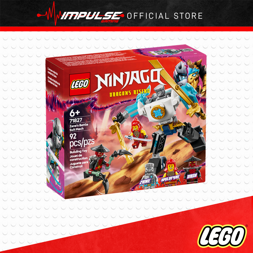 LEGO 71827 Ninjago Zane's Battle Suit Mech | Shopee Malaysia