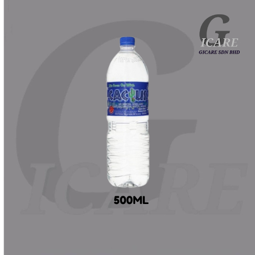 CACTUS MINERAL WATER 1500ML / 500ML ( 1 BOTOL )Tolong Baca Di ...