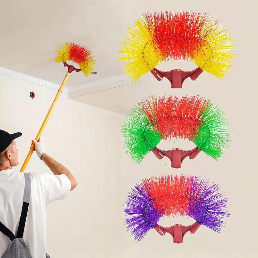 Multipurpose Hard Bristles Ceiling Broom Brush Sweeper Cobweb Duster ...