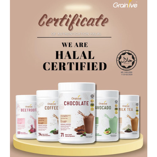 GRAINLIVE Every Morning Meal Replacement Natural Vegan Dieting ...
