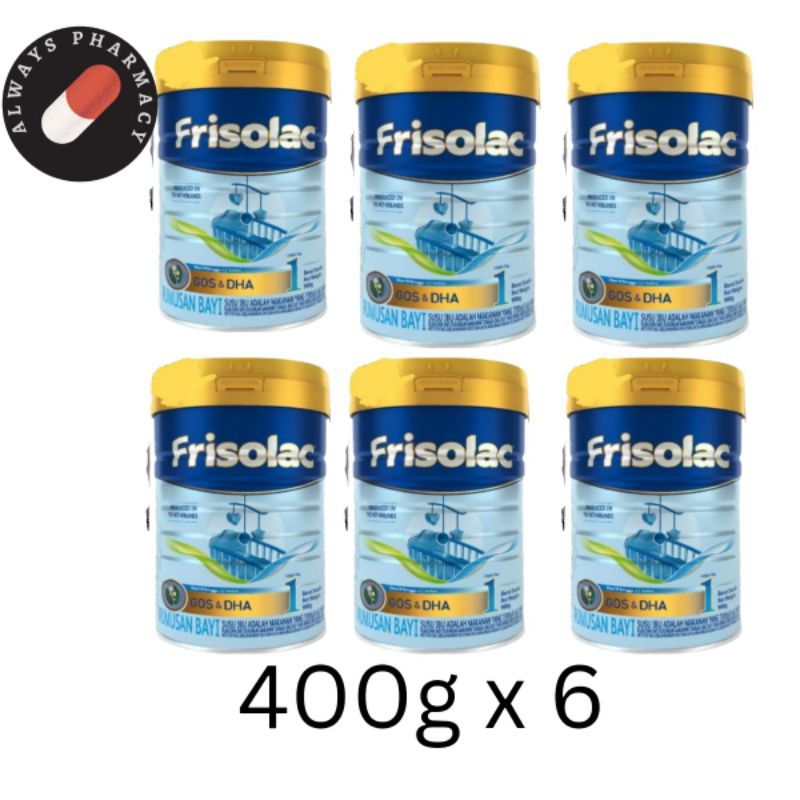 FRISOLAC STEP 1 400GM X 6 TINS (2.4KG) | Shopee Malaysia