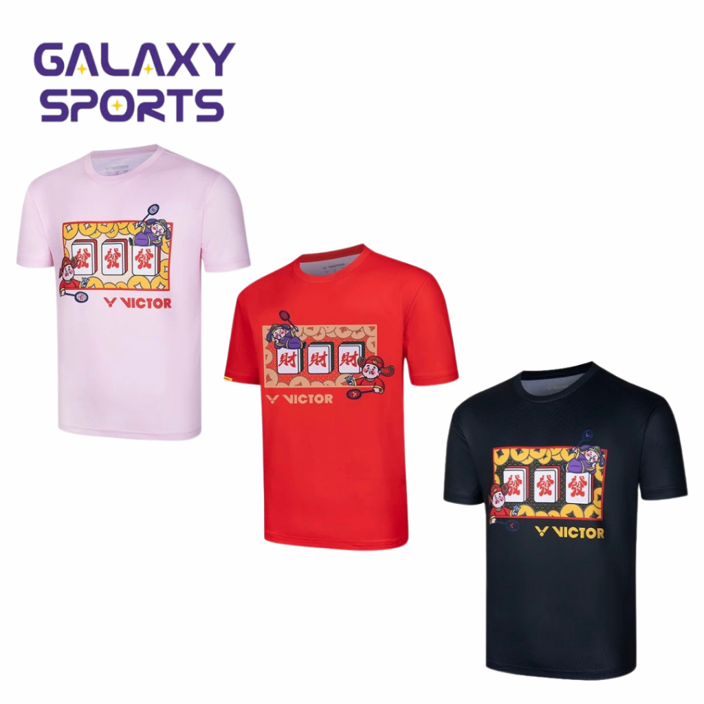 VICTOR CNY Collection 2025 T-Shirt T-512 CNY | Shopee Malaysia