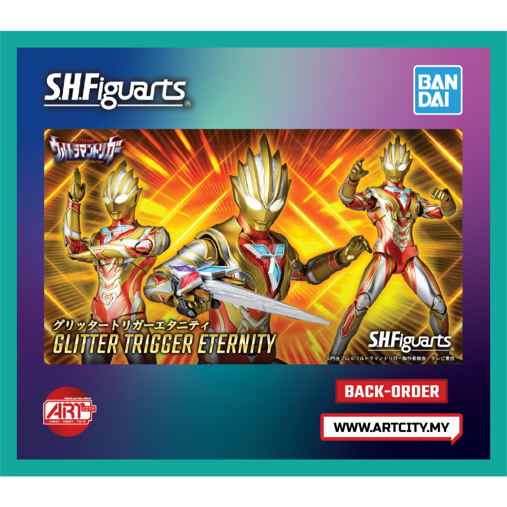 Bandai S.H.Figuarts - SHF Ultraman Glitter Trigger Eternity | Shopee ...