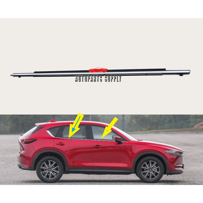 ORIGINAL MAZDA CX5 CX-5 CX8 CX-8 2017 - 2023 KF FRONT DOOR GLASS OUTER ...