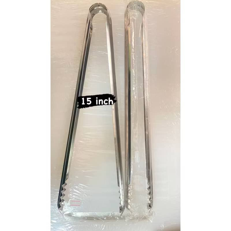 PENGEPIT MAKANAN PANJANG/PENGEPIT ARANG PANJANG/FOOD CLIP STAINLESS ...