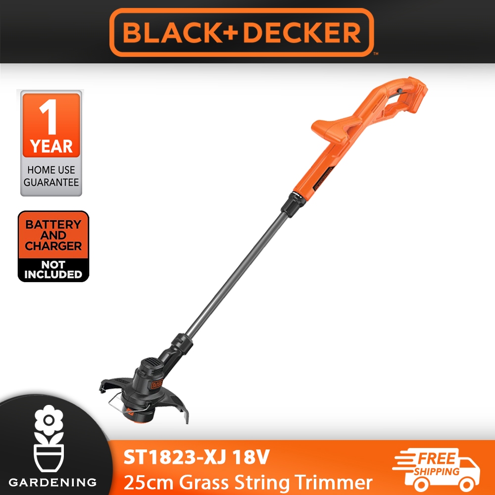 BLACK+DECKER ST1823-XJ 18V Cordless 25 cm Grass String Trimmer (Bare ...