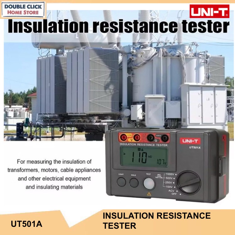 UNI-T UT501A 1000V Insulation Resistance Tester | Shopee Malaysia