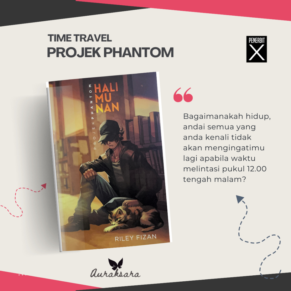 Projek Phantom Halimunan - Novel Riley Fizan 🦋 PenerbitX | Shopee Malaysia