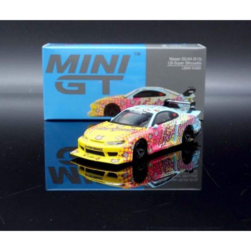 Mini GT 1:64 #743 Nissan Silvia S15 LB-Super Silhouette LBWK KUMA ...