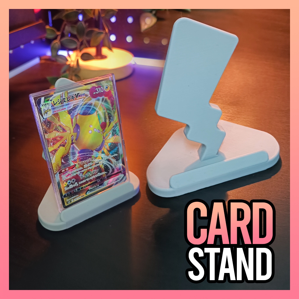 Plastic Slab Card Holder Stand for Display Card TCG Pokemon Yugioh MTG ...