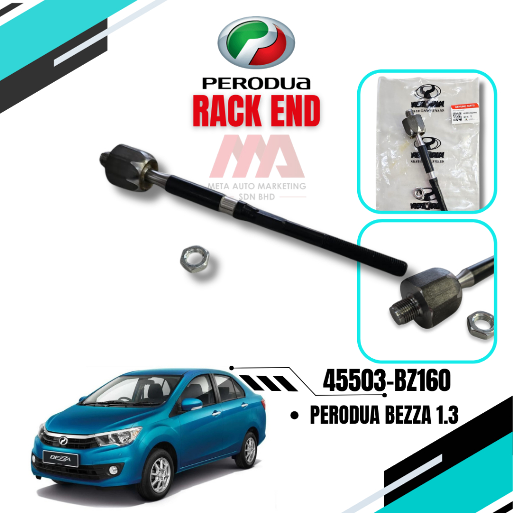 PERODUA STEERING RACK END LH RH PERODUA BEZZA 1.3 (45503-BZ160 ...