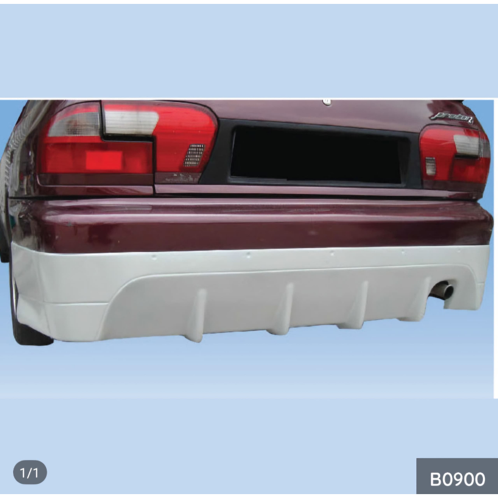 Proton wira Saloon Evo 9 Rear Skirt Fiber | Shopee Malaysia