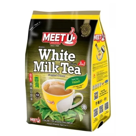 Meet U White Milk Tea 3 In 1 (12's x 40g) | Shopee Malaysia