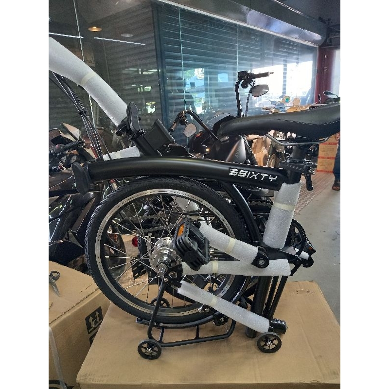6 speed 3sixty folding bike trifold bike | Shopee Malaysia