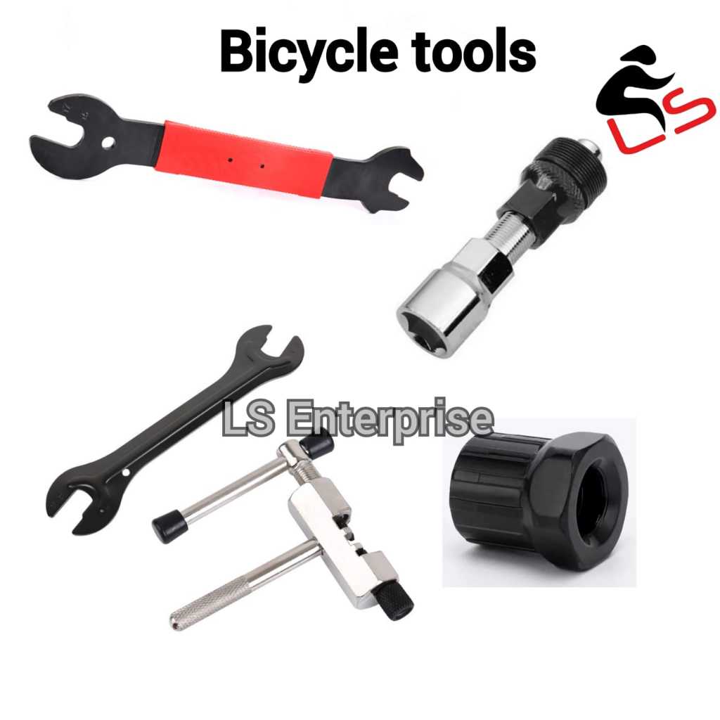 Bicycle Repair Tools Kits Basic Maintenance Service Tool Accessories ...