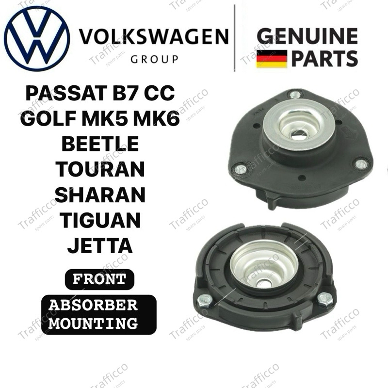 Volkswagen VW Passat B7 CC Golf MK5 MK6 Jetta Tiguan Beetle Touran Sharan Audi Q3 Front Absorber ...