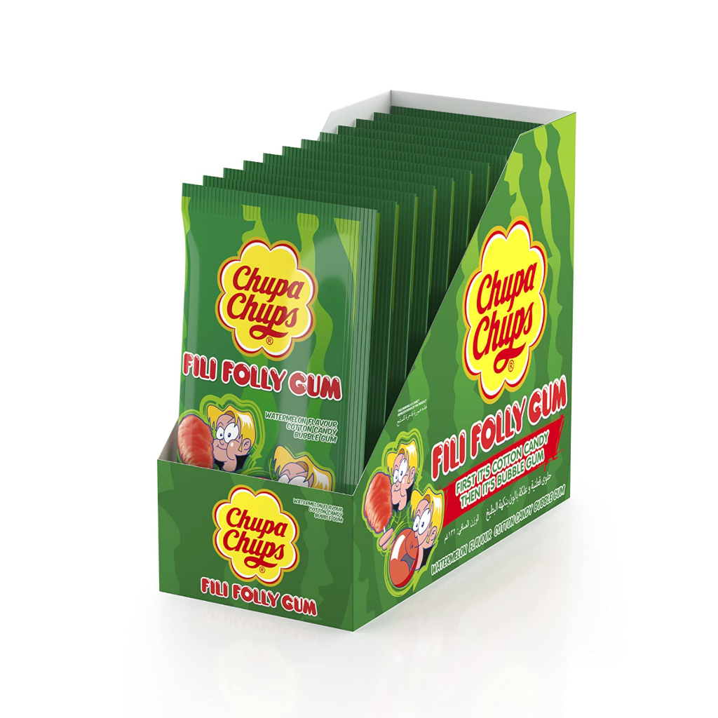[Ready Stock] (Halal) Chupa Chups Fili Folly Gum 6 Sachet | Shopee Malaysia