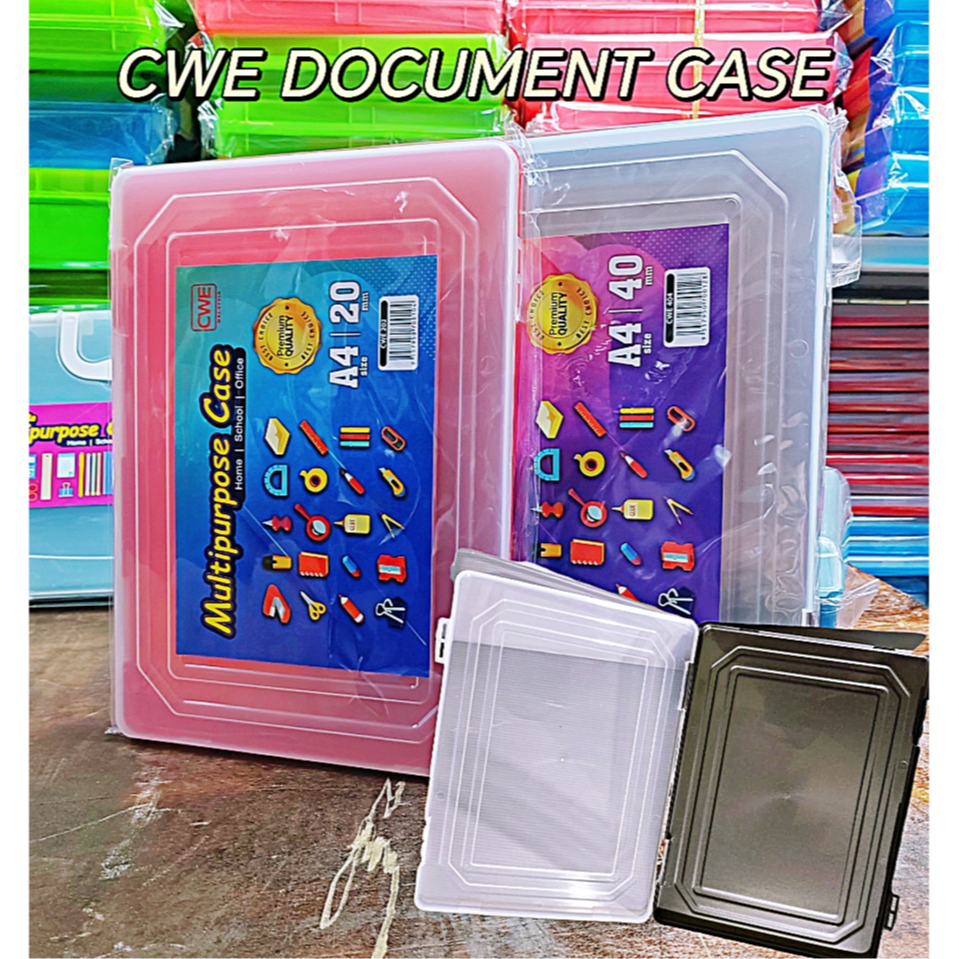 CWE Document Case A4 (20mm/40mm)/ Paper Case / File Case | Shopee Malaysia