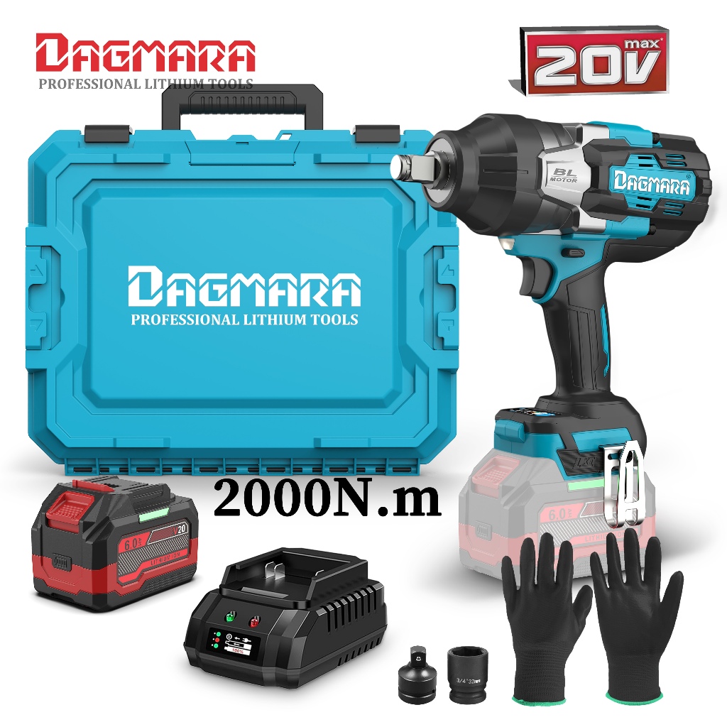 DAGMARA DIW01-2000 LXT Lithium-Ion Brushless Cordless High Torque Drive ...