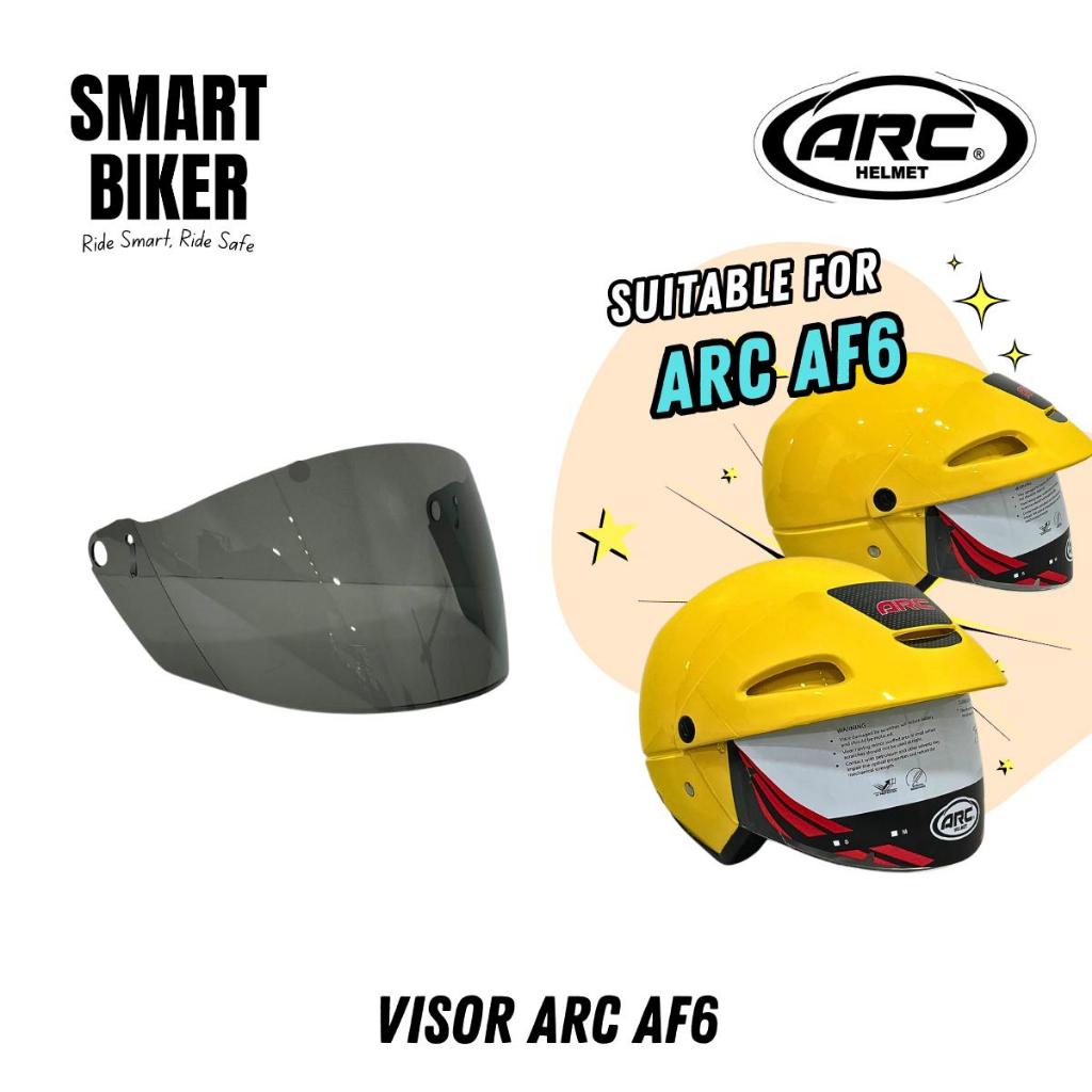 Visor ARC AF6 Helmet Steng 100% Original Tinted | Shopee Malaysia