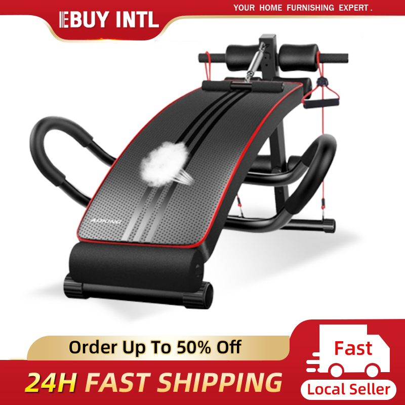 🔥2025 NEW🔥 Foldable Sit Up Bench Chair Six Packs Abdominal Equipment ...
